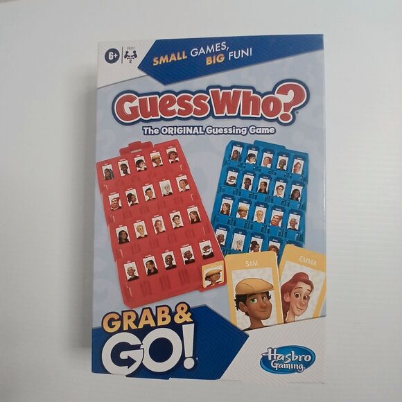 Hasbro Gaming | Toys | Guess Who Grab And Go The Original Guessing Game ...